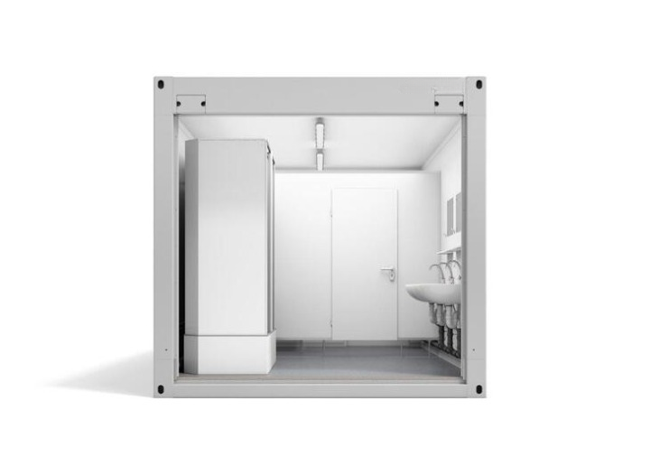 Container sanitar 4000x2400x2500mm - Casa din containere